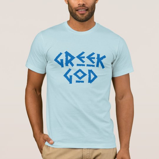 Greek God T-Shirt | Zazzle.com