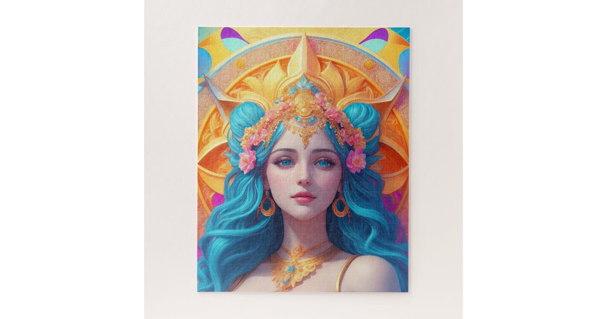 Greek Goddess Aphrodite in Her Splendor Jigsaw Puzzle | Zazzle