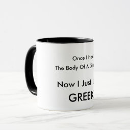 Greek Humor Mug | Zazzle