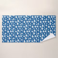 Greek Island Santorini Blue Dome Church Bath Towel Set | Zazzle