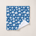 Greek Island Santorini Blue Dome Church Bath Towel Set | Zazzle