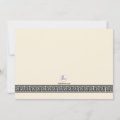Greek Key Border Invitation | Zazzle