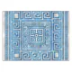Greek Key Ornament - Greek Meander - Blue Marble Tablecloth | Zazzle