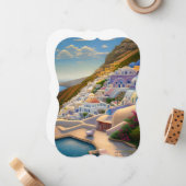 Greek Landscape Note Card | Zazzle