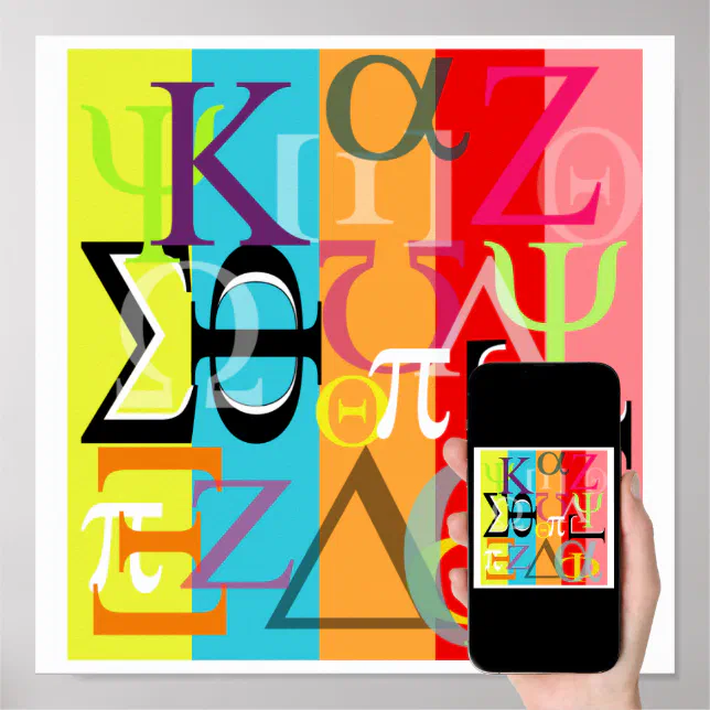 Greek Life Poster | Zazzle