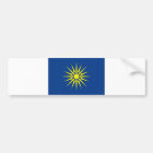 Greek Macedonia, Greece flag Bumper Sticker | Zazzle.com
