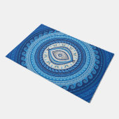 Greek Mati Mataki - Greek Evil Eye ornament Doormat | Zazzle