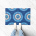 Greek Mati Mataki - Matiasma Evil Eye ornament Doormat | Zazzle