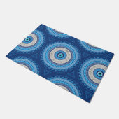 Greek Mati Mataki - Matiasma Evil Eye ornament Doormat | Zazzle