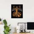 Greek Mythology Creature Typhon Poster | Zazzle