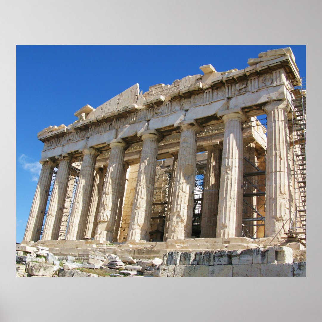 Greek Parthenon Poster | Zazzle