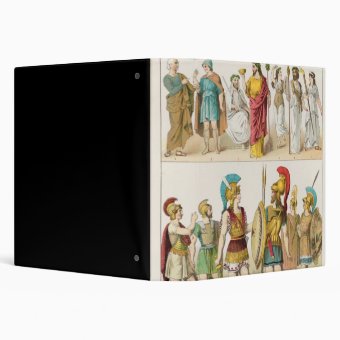 Greek Religious and Military Dress Binder | Zazzle