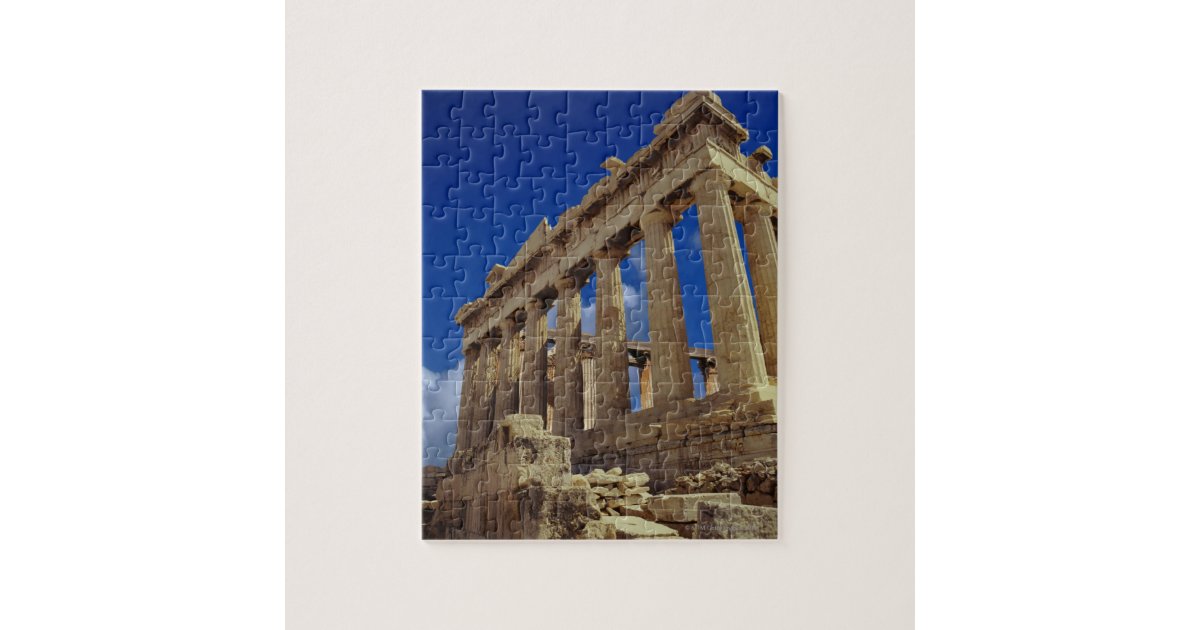 Greek ruins, Acropolis, Greece Jigsaw Puzzle | Zazzle