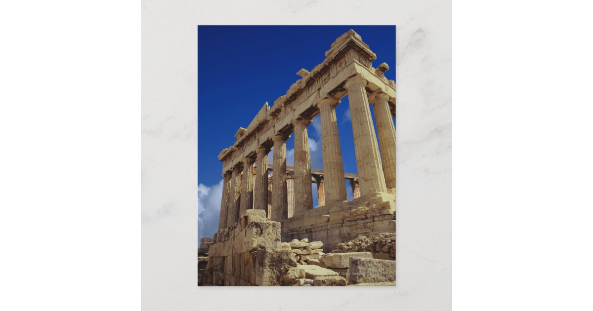 Greek ruins, Acropolis, Greece Postcard | Zazzle