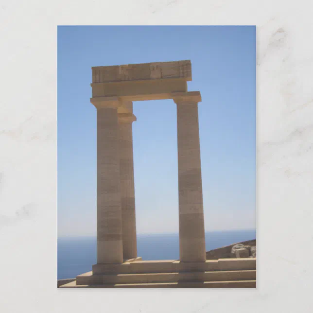 Greek Temple Postcard | Zazzle