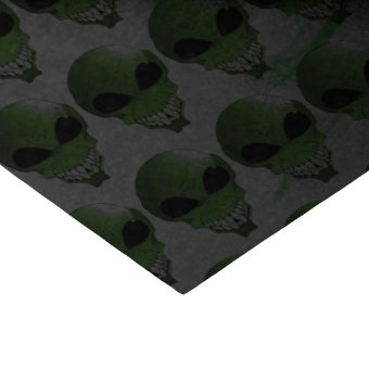 Green Alien Custom 10lb Tissue Paper | Zazzle