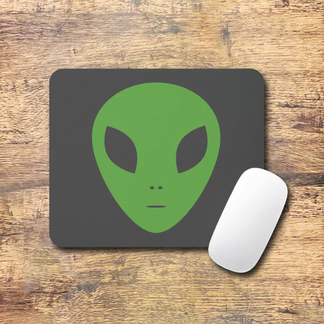 Green Alien Mouse Pad | Zazzle