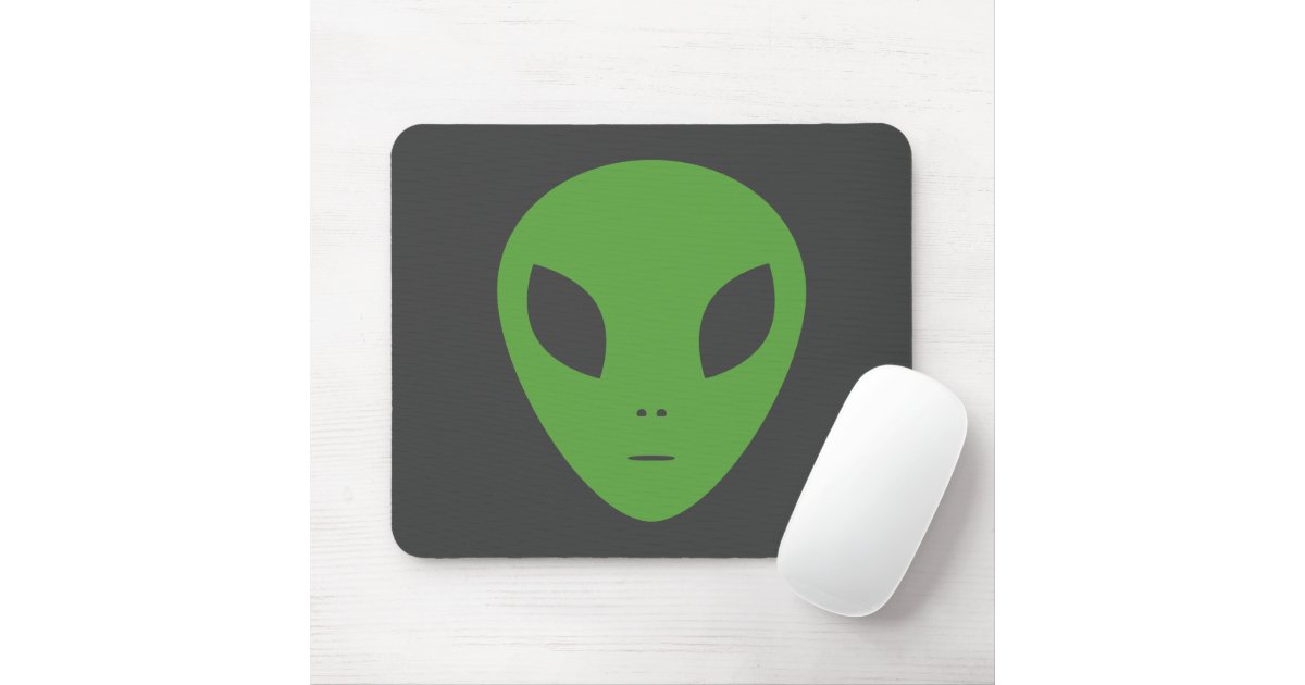 Green Alien Mouse Pad | Zazzle