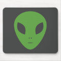 Green Alien Mouse Pad | Zazzle