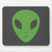 Green Alien Mouse Pad | Zazzle