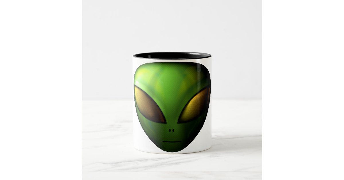 Green Alien mug | Zazzle