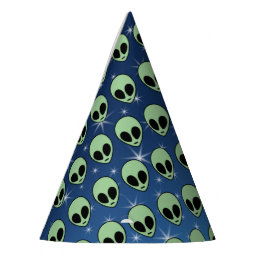 Green Alien Party Hat | Zazzle