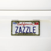 Green Alligator Animal Print License Plate Frame | Zazzle