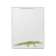 Green Alligator Personalized Writing Paper Notepad | Zazzle