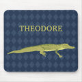 Green Alligator Realistic Graphic Personalized Mouse Pad | Zazzle