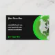 Green America Globe, Your Name Here, Business Card | Zazzle