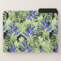 Green and blue tropical plants file folder | Zazzle