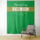 Green and Gold Class Reunion Any Year Tapestry | Zazzle