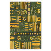 Green and Gold Elegant African Ethnic Pattern Tissue Paper | Zazzle