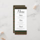 Green and Red Plaid Menu Invitation | Zazzle
