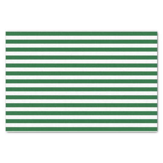 Green and White Stripes Tissue Paper | Zazzle.com