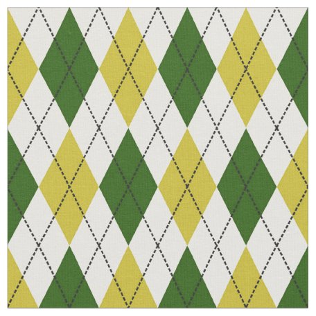 Pink Argyle Paw Print Pattern Fabric | Zazzle