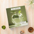 Green Apple Back to School Teacher Binder | Zazzle