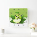 Green Apple Clock | Zazzle