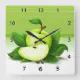 Green Apple Clock | Zazzle