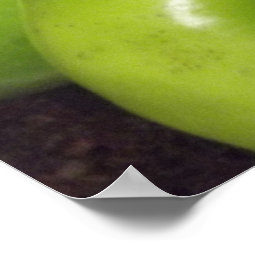 Green Apple Poster | Zazzle