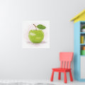green apple poster | Zazzle