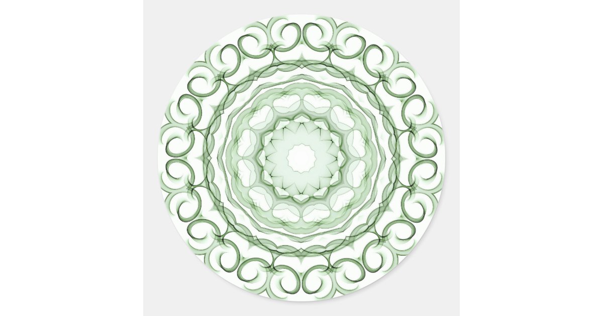 Green Apples Classic Round Sticker | Zazzle