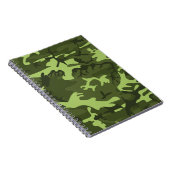 Green army camouflage design notebook | Zazzle