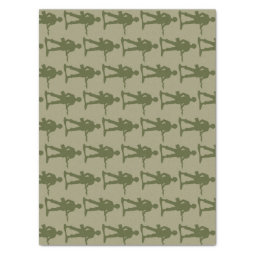 Green Army Soldiers Pattern Tissue Paper | Zazzle