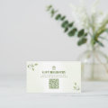 Green Baby Shower Gift Registry Enclosure Card | Zazzle