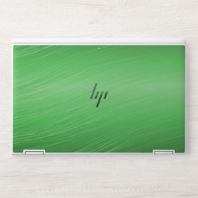 Green Background Texture Template HP Laptop Skin | Zazzle