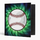 Cool PERSONALIZED Baseball Three Ring Binder | Zazzle.com