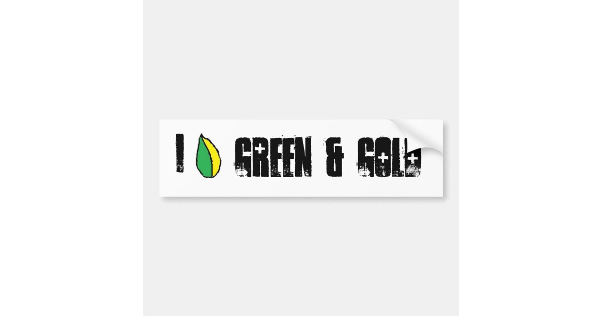 Green Bay Packer Bumper Sticker | Zazzle