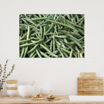 Green Beans Poster | Zazzle