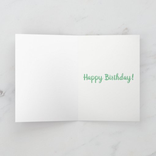 Green Birthday Cards | Zazzle